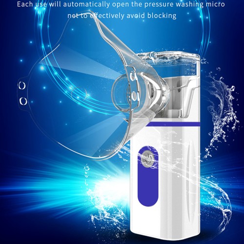 Steam Vaporizer Detachable Fine Particles Handheld Mesh Inhaler Mist ...