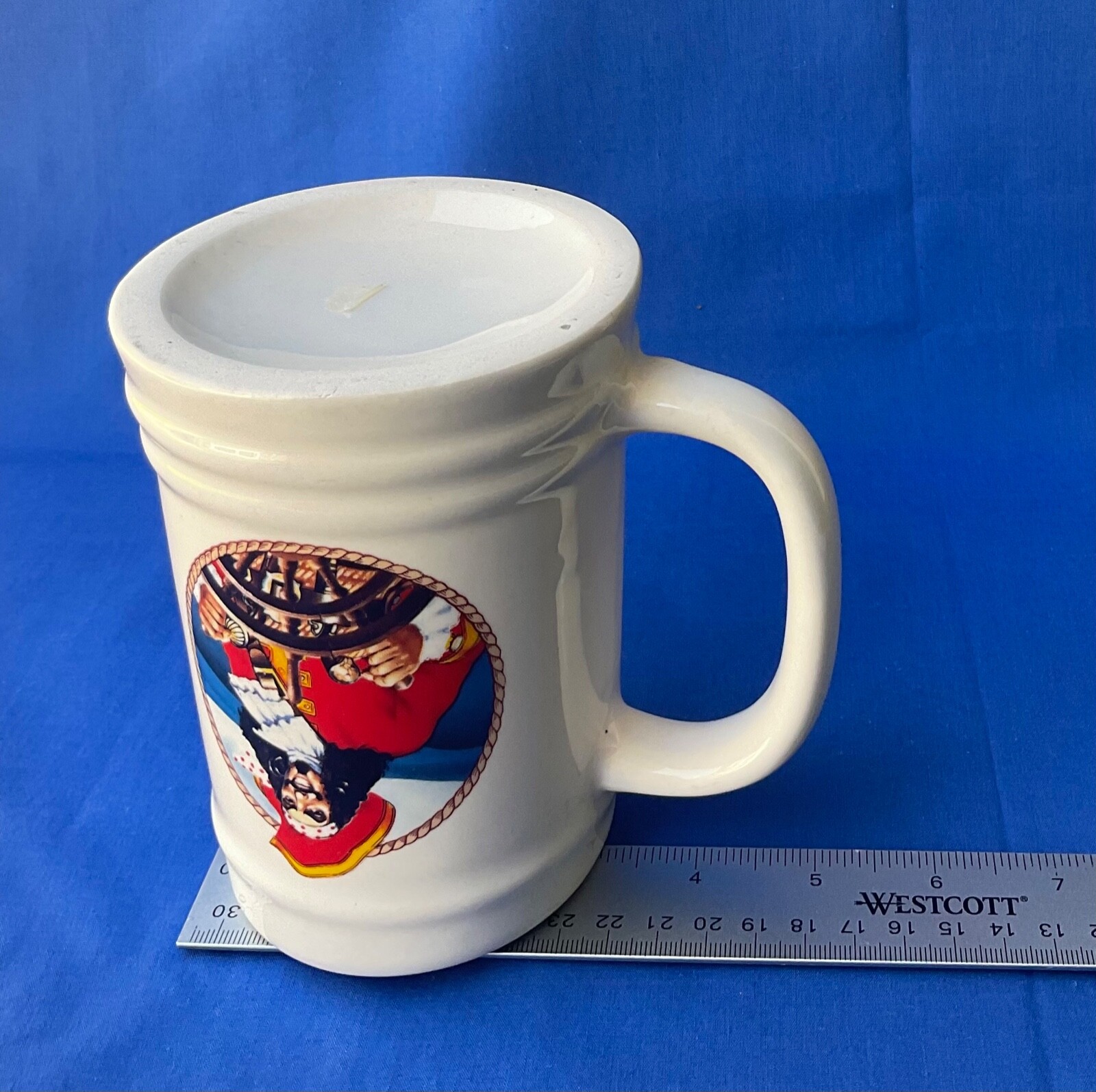 Captain Morgan Mug Beer Stein Tankard Mug Ceramic Pirate 5 1/4" Height ...