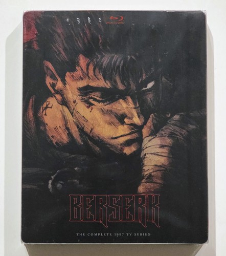 Berserk STEELBOOK Complete 1997 Anime TV Series Blu-Ray NEW SEALED USA ...