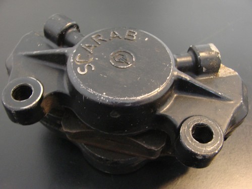 VINTAGE Ducati bevel Scarab front brake caliper MODIFIED 750GT SPORT | eBay