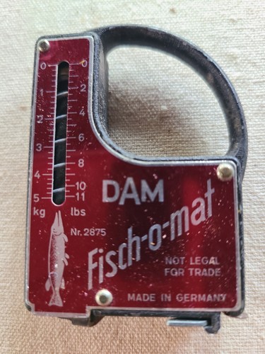 Vintage DAM Fish Scale And Ruler Made In Germany | eBay