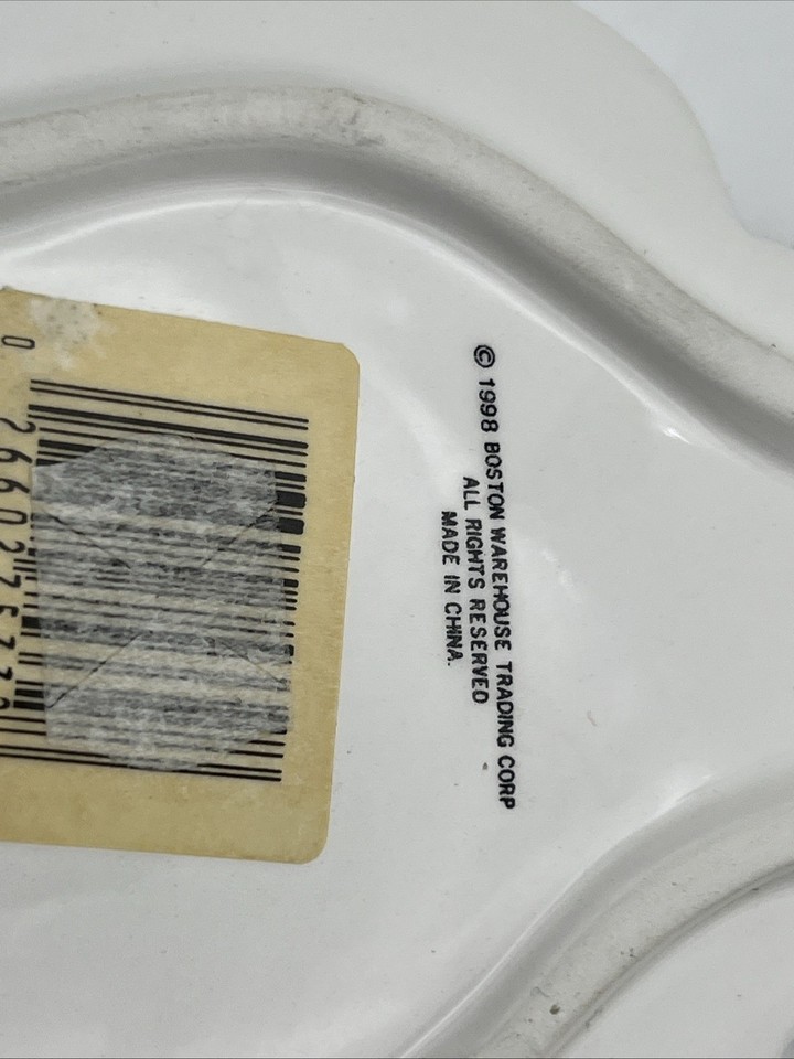 Boston Warehouse Chef Cat Spoon Rest Ceramic 1998 | eBay