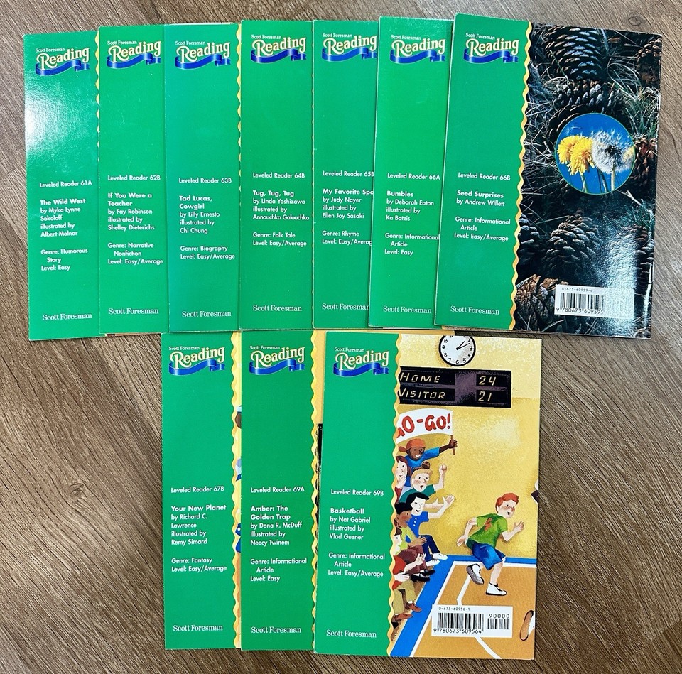 Scott Foresman Leveled Readers 2nd-3rd Grade Books - Lot of 30 ...