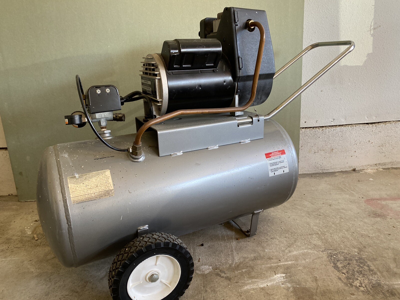 Air Compressor Campbell Hausfeld 13 Gallon, 4HP, 125 PSI | eBay