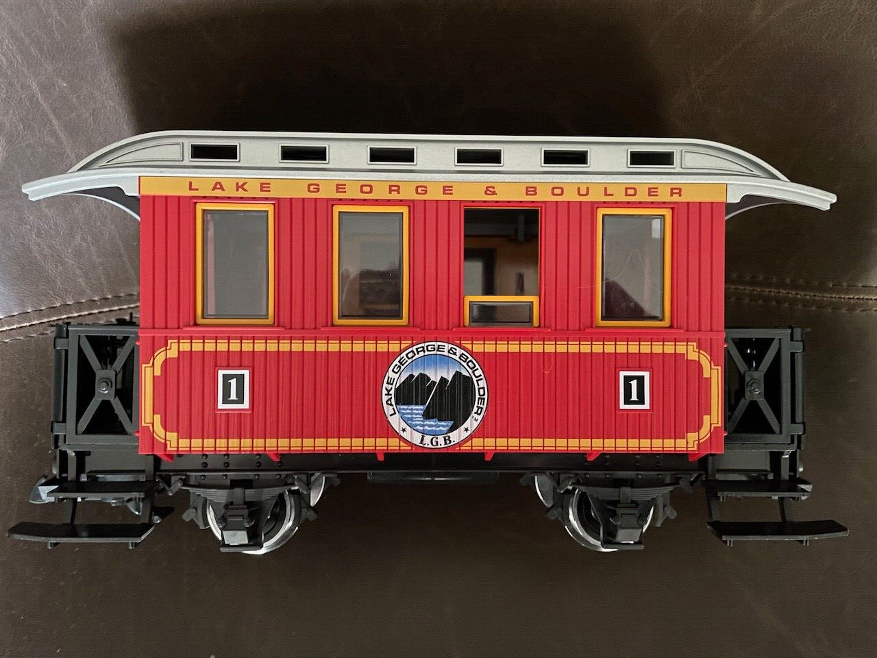 LGB Passenger Car w/Wheel & Lighting upgrades | eBay