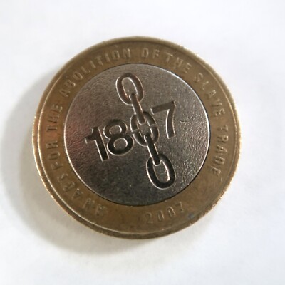 RARE £2 POUND COIN (1807) ABOLITION OF SLAVERY WITH ERRORS | eBay UK