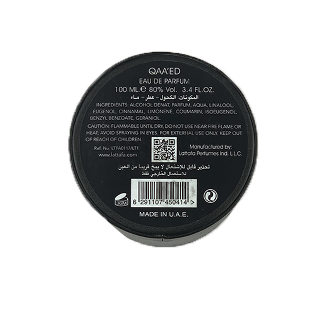 Qaaed 100ml Perfume by Lattafa Luxury Perfume Spray For Unisex | eBay UK