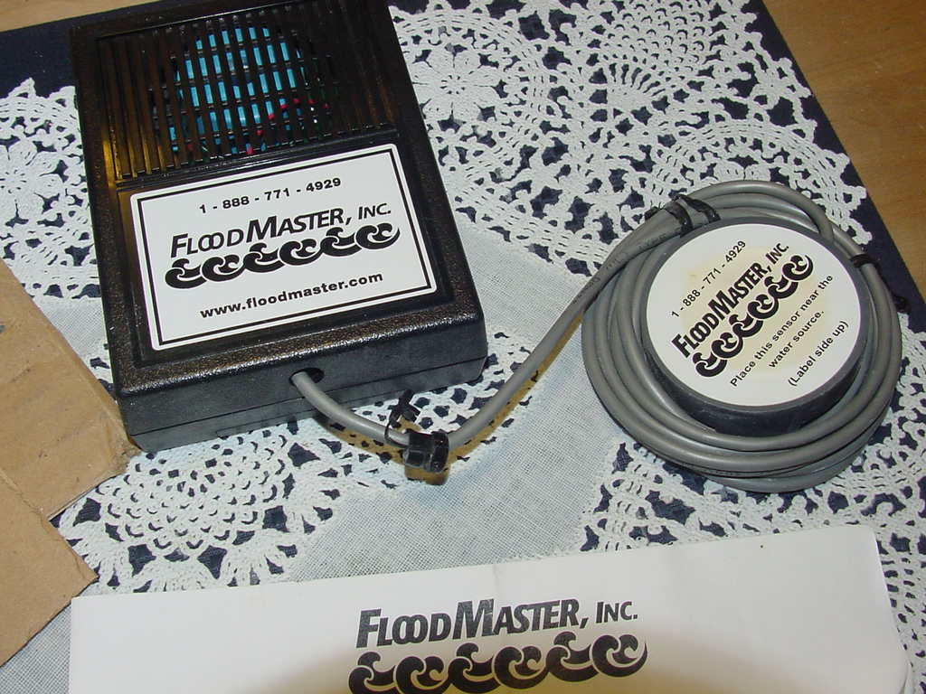 FloodMaster Model FM-095 Battery-Powered Water Leak Alarm, NEW NO BOX ...