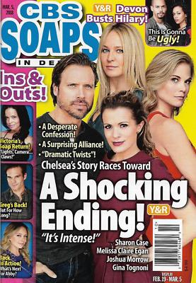 CBS Soaps In Depth Magazine March 5 2018 Melissa Claire Egan Joshua ...