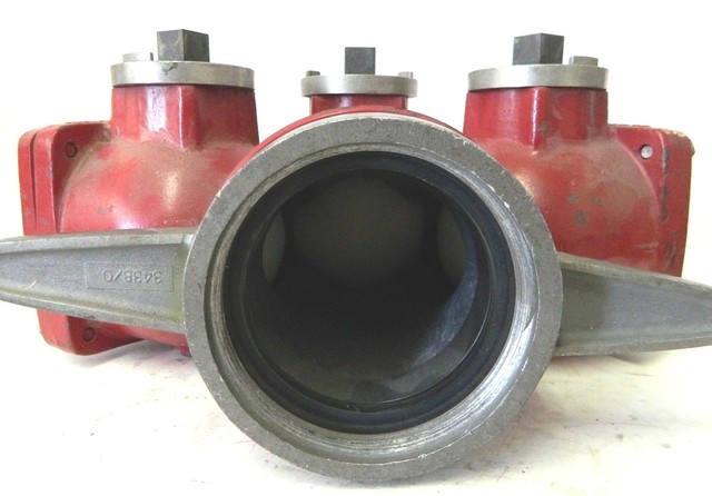 Akron Brass 2582 3 Way Hydrant Wye Valve Firefighting Equipment for ...