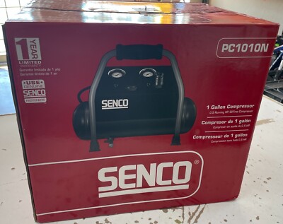 Senco 1 Gal. Portable 135 psi Finish & Trim Air Compressor PC1010N ...