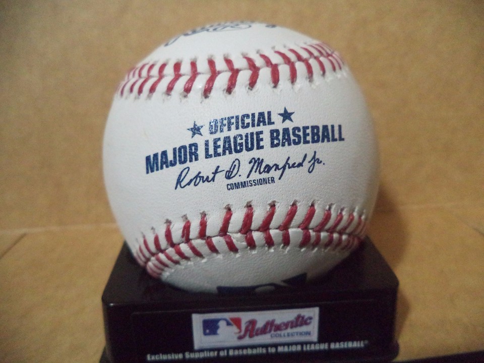 THOMAS BURROWS ATLANTA BRAVES SIGNED AUTOGRAPHED ROMLB M.L BASEBALL W ...