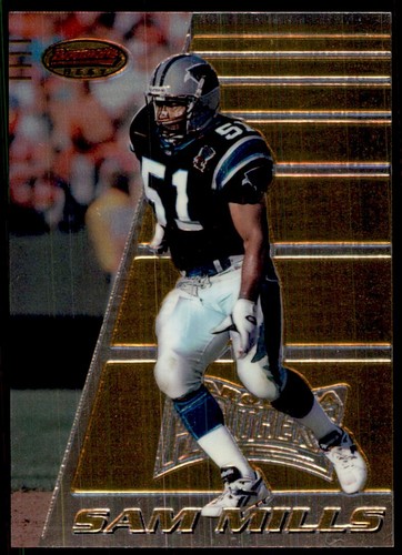 1996 BOWMAN'S BEST SAM MILLS CAROLINA PANTHERS #116 | eBay