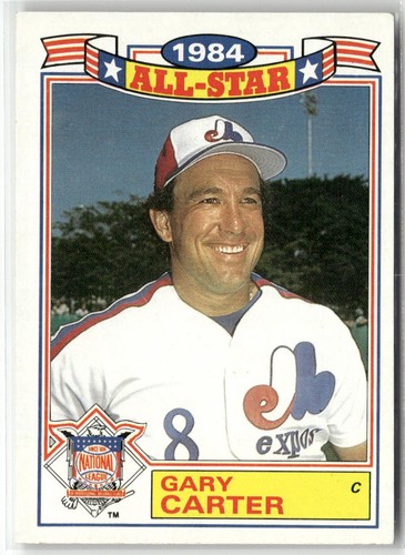 1985 TOPPS #9 GARY CARTER GLOSSY ALL-STARS MONTREAL EXPOS | eBay