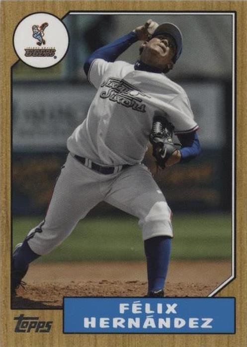 2024 Topps Pro Debut - Milb Legends Félix Hernández #MILB-10 for sale ...