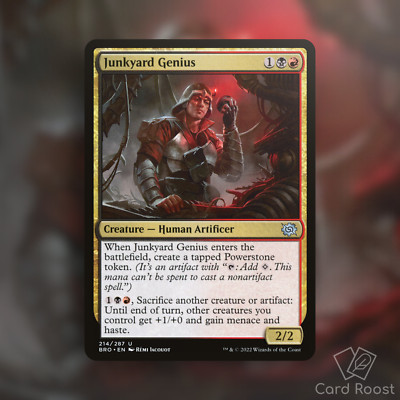 MTG Magic Junkyard Genius 214/287 The Brothers' War BRO | eBay