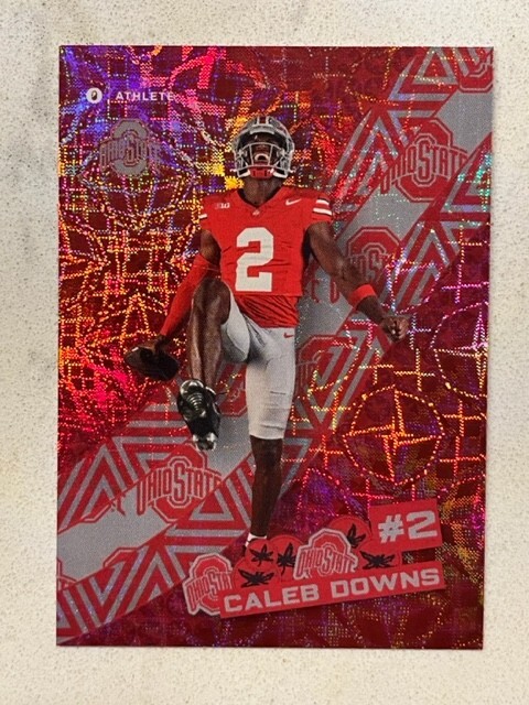 CALEB DOWNS 2024 ONIT Ohio State Football Sticker Series HOLO parallel ...