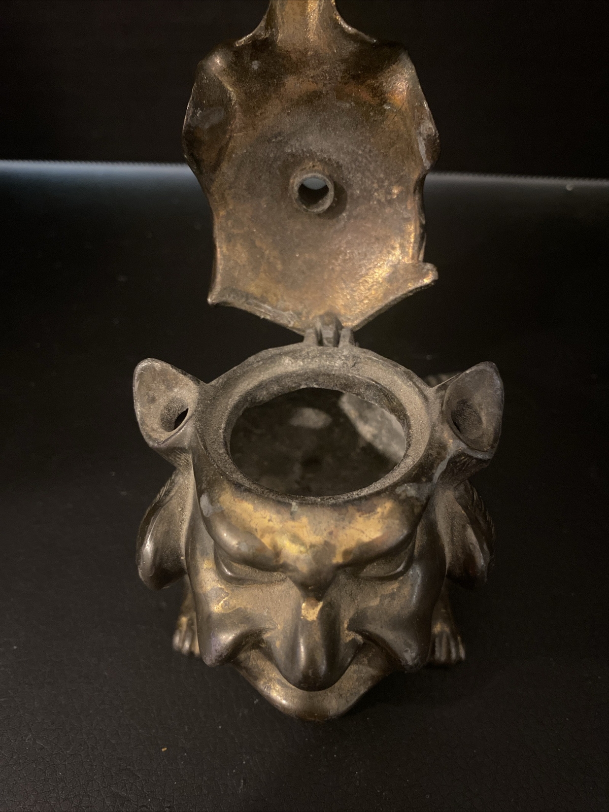 Crouching Devil Cigar Lighter With Snuffer Cap | eBay