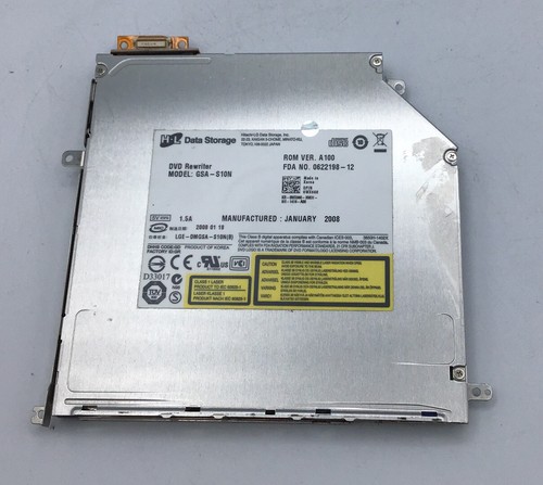 OEM Dell XPS M1330 CDRW DVD+RW Burner Slot Load Drive GSA-S10N C1-Y3-c8 ...