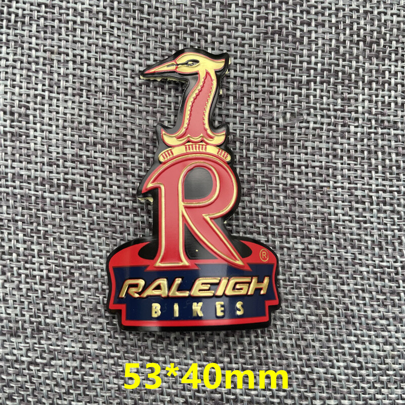 RALEIGH vintage cycling Bicycle Bike Alloy Head Badge Decals Stickers ...