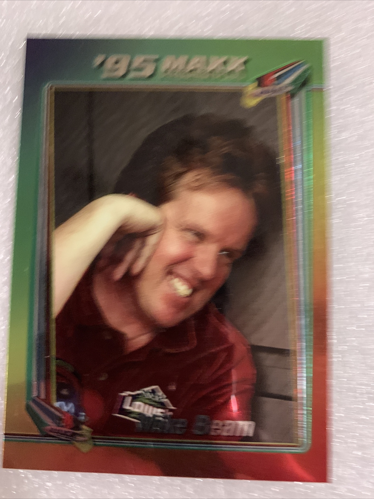 1995 Maxx Premier Plus Chromium Mike Beam #111 NASCAR RACING | eBay