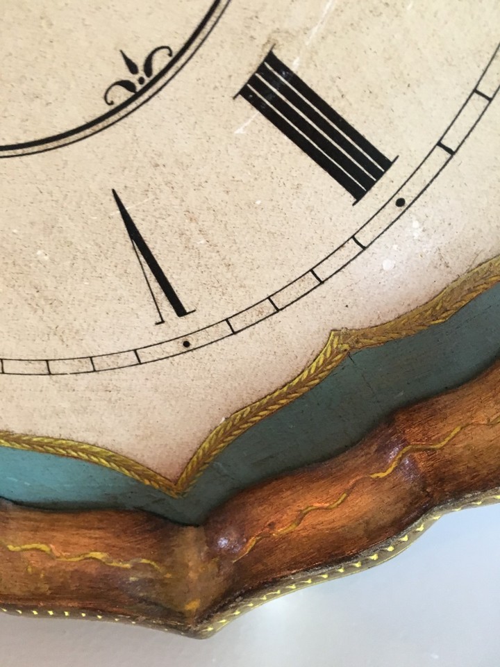 Gorgeous Italian Florentine Clock | eBay