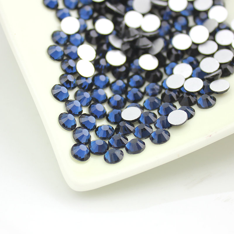 288pcs 6.5mm SS30 Non Hotfix Rhinestones Flatback Glitter Crystal Glass ...