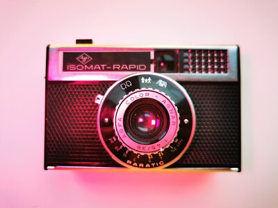 Agfa Isomat-Rapid Viewfinder Camera Camera paratic 4.5 38mm Point ...