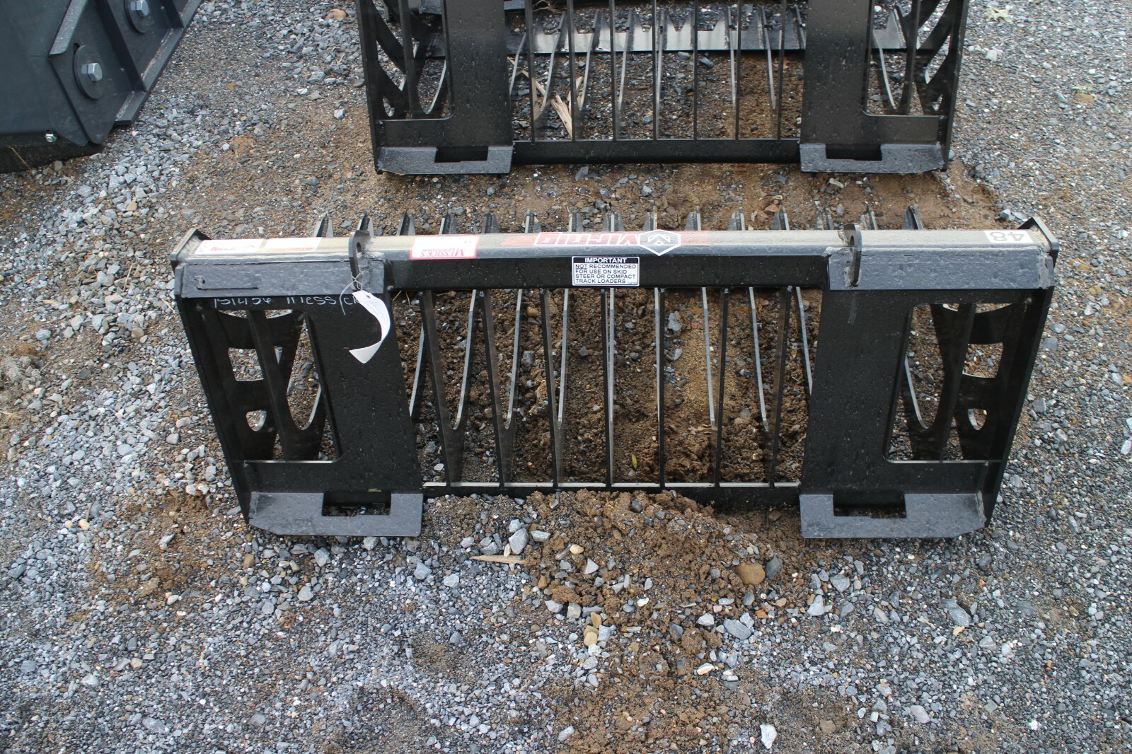 48" Virnig Rock / Skeleton Bucket for Sub Compact Tractors. SSQA Kubota ...