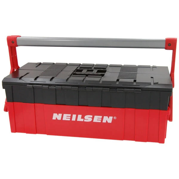 Neilsen Plastic Cantilever Tool Box with 3or5 Trays–Folding, PP+PA ...