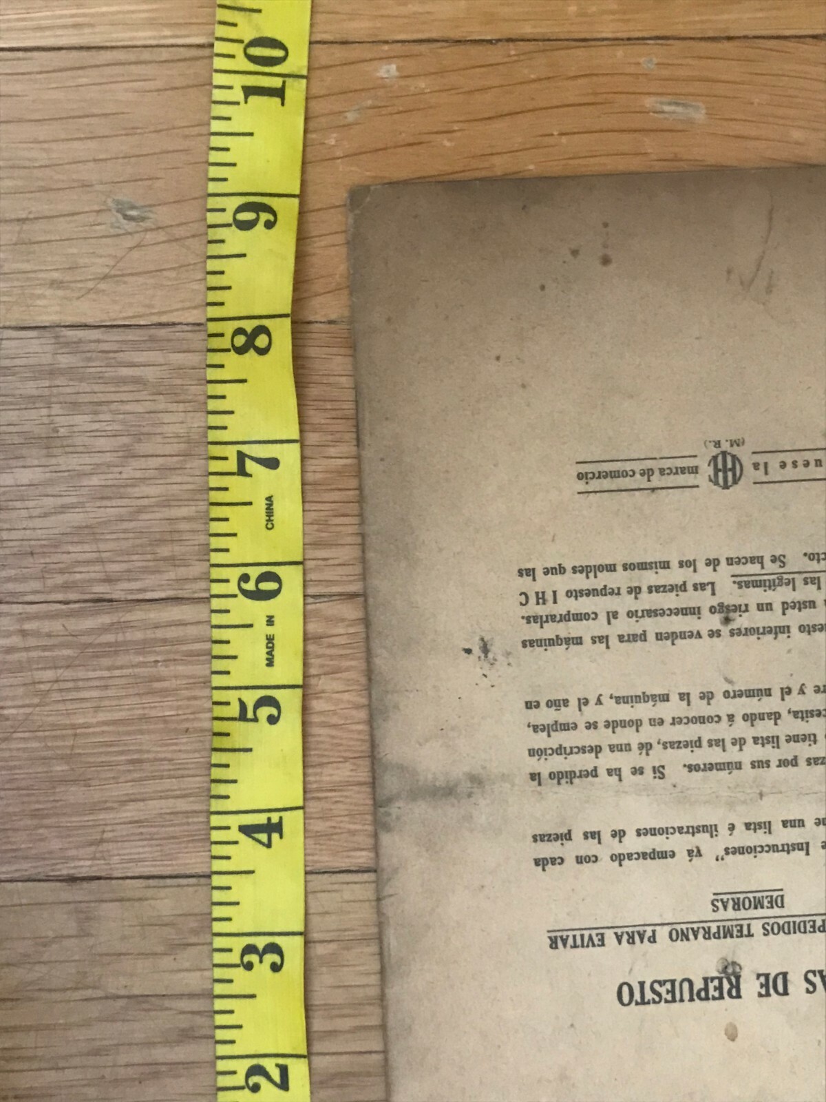 Vtg 1926 No 3 Broadcast Lime Sower International Harvester Instruction ...