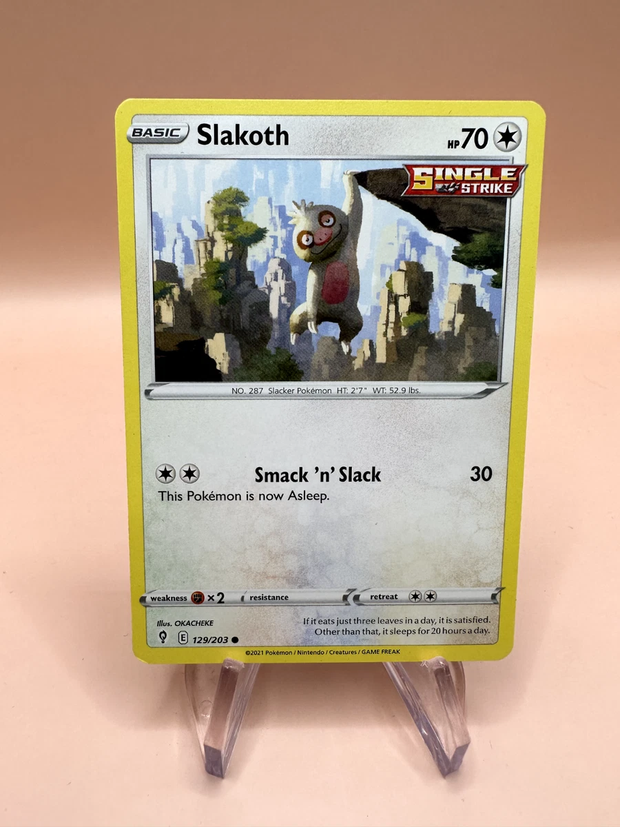 Slakoth Card