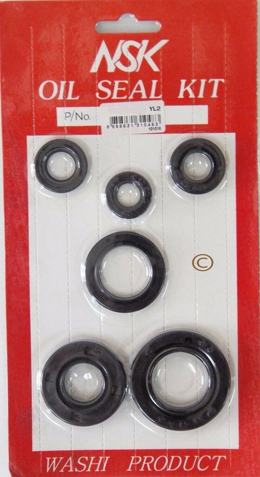 Fits Yamaha YL2 YL2C YL2G YG5 YB100 Oil Seal Kit New 6pcs | eBay