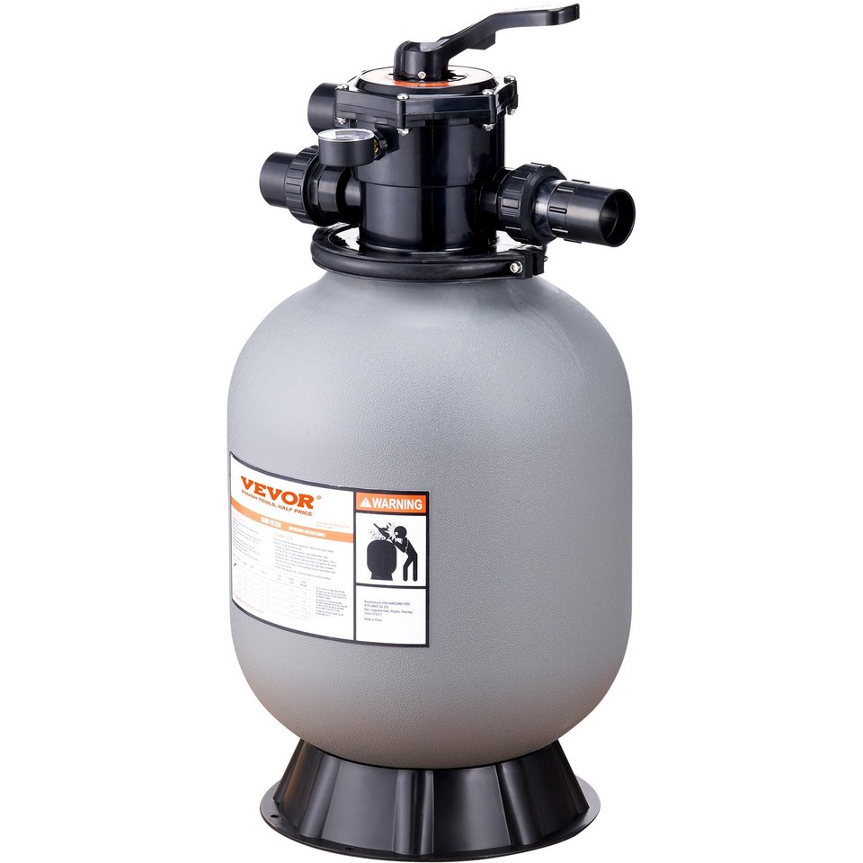 VEVOR Sand Filter 16-inch Up to 35 GPM Flow Rate Above Inground ...