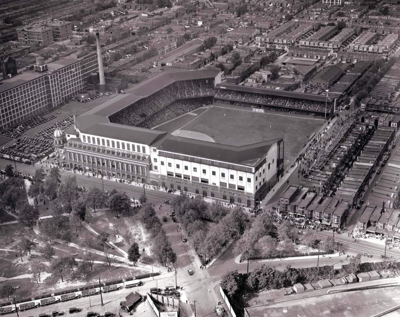 Phillies Connie Mack Stadium, 8x10 B&W Photo | eBay