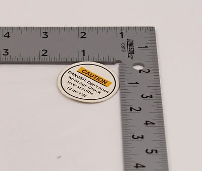 Decal, Radiator Cap Part Number - 7073068 For Polaris | eBay