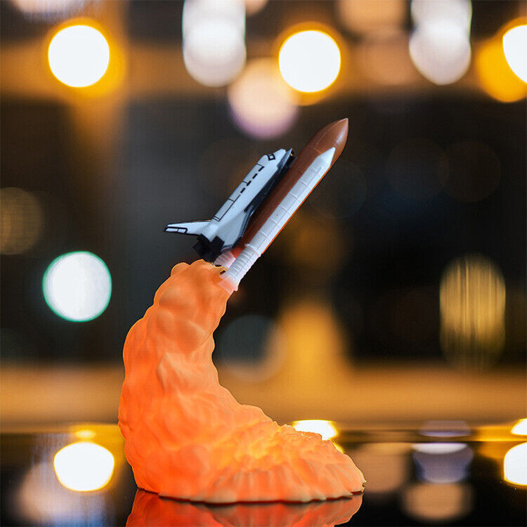 Saturn V Rocket Lamp 3D 50Th Anniversary Apollo 11 for Space Lovers ...