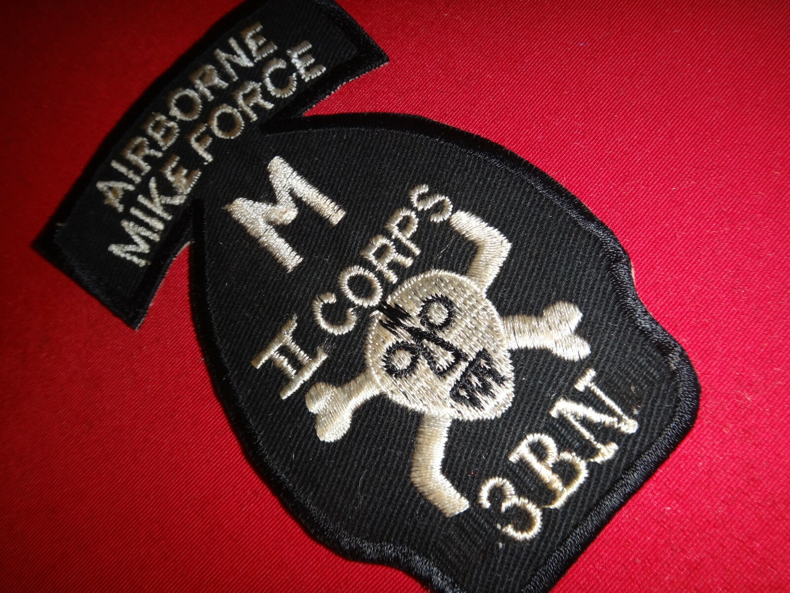 Vietnam War Patch ARVN 3rd MSFC Battalion II Corps AIRBORNE MIKE FORCE ...