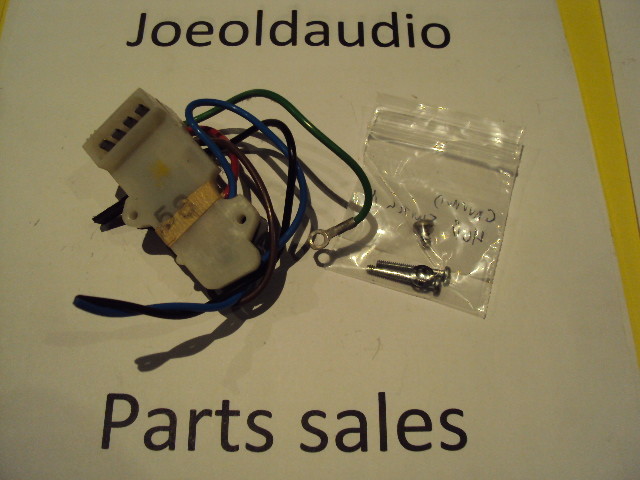 Garrard 40B Original AC Switch & Mounting Screws Tested Parting Out ...