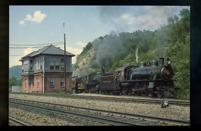 Oversized Train Railroad postcard AVD Super RJ86 Pennsylvania RR ...