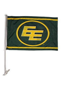 EDMONTON ESKIMOS EE CFL Licensed Logo 12" X 18" Inch CAR STICK FLAG ...