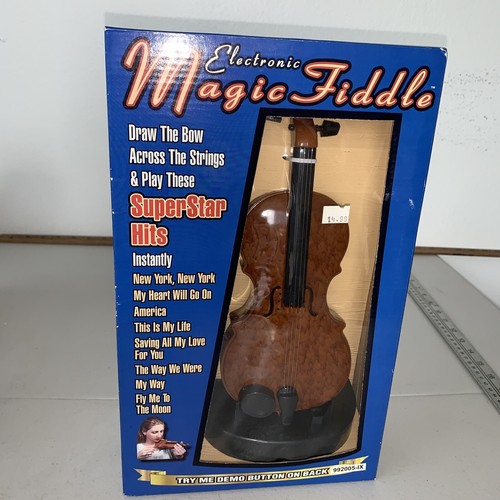 Vintage 1999 Electronic Magic Fiddle by Herbko Brand In Box Untested ...