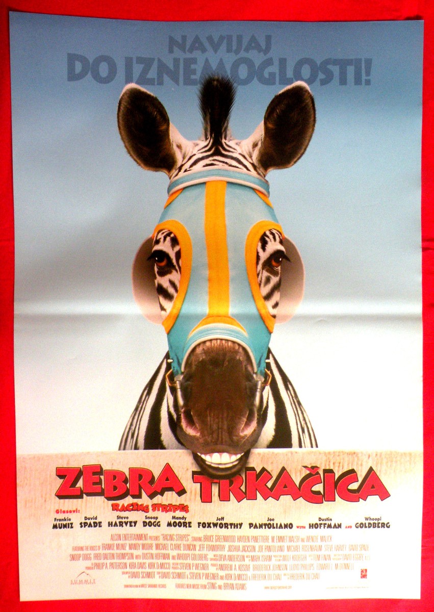 Zebra Racing Stripes KPA69567 IM RENNSTALL IST DAS ZEBRA LOS! Racing
