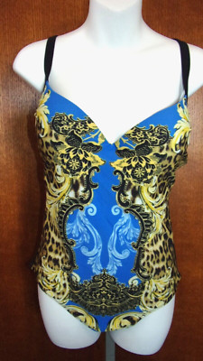 NWT Women's Le Besi Fashion One Piece Swim Wear, size 44 - APPROX US 12 ...