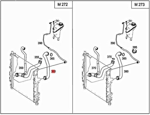 Genuine MERCEDES V251 R-CLASS W251 V251 Hose 2515011382 | eBay