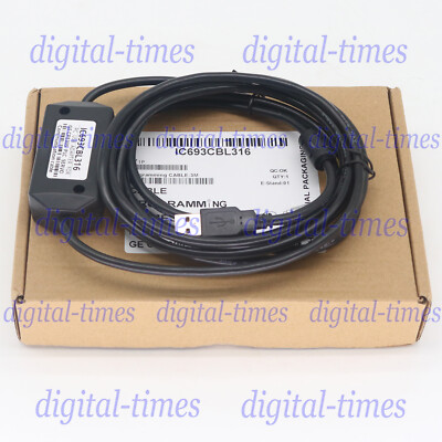 One For GE Fanuc New IC693CBL316 Programming Cable Free Shipping | eBay