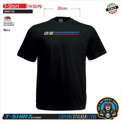 T-Shirt Personalized BMW GS Motor Sport Black | eBay