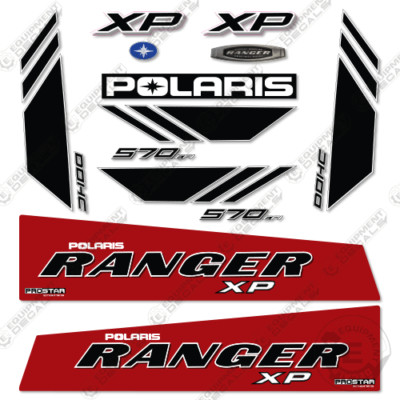 Fits Polaris Ranger 570 XP Decal Kit Utility Vehicle 2016 - 7 YEAR 3M ...