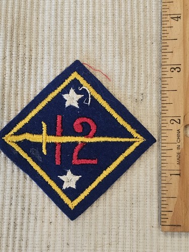 1930s WWII US Army 12th Infantry Division Wool Patch L@@K!!! | eBay