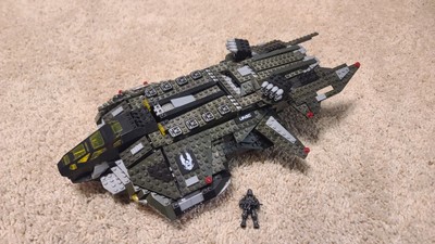 Mega Bloks Construx Halo UNSC Vulture Gunship Mega Bloks blocks with ...